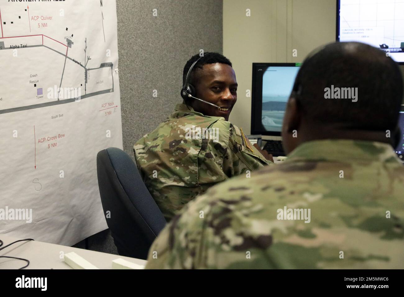 Sgt. 1st Class Darrell Davis offers instruction to an advanced ...