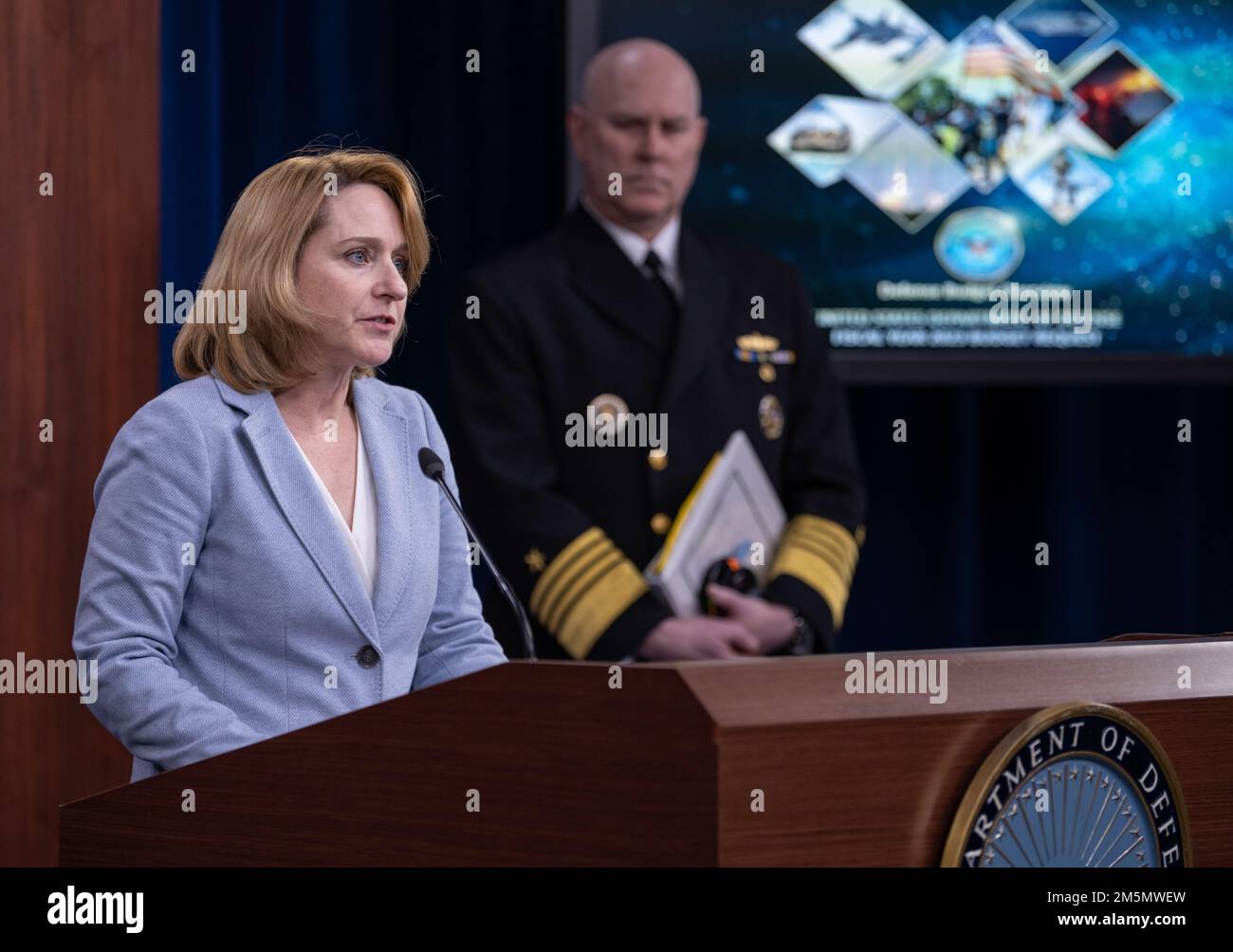 Deputy Secretary of Defense Dr. Kathleen H. Hicks and Vice Chairman of ...