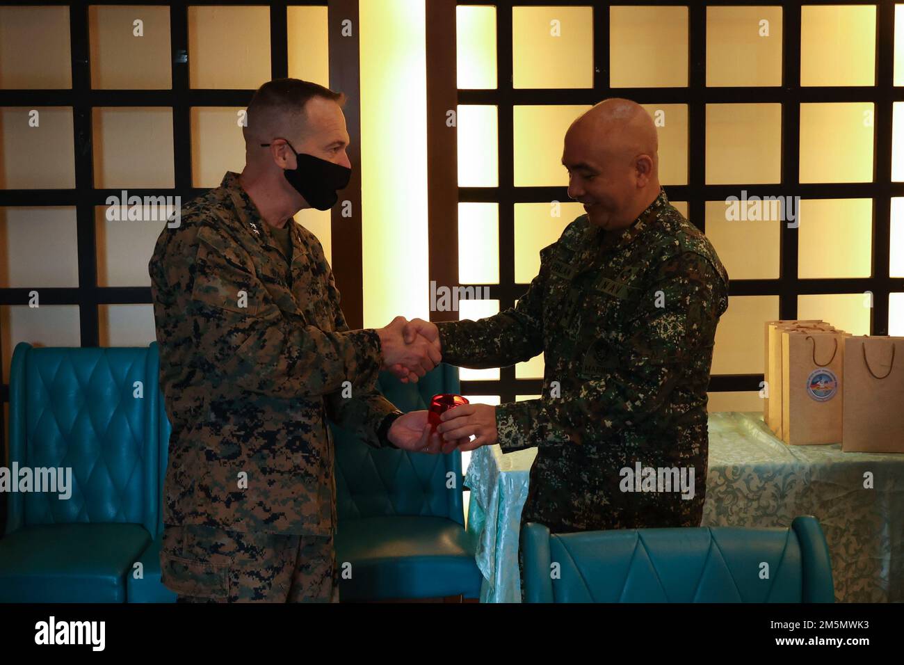 U.S. Marine Corps Maj. Gen. Jay Bargeron, U.S. Exercise Director for ...