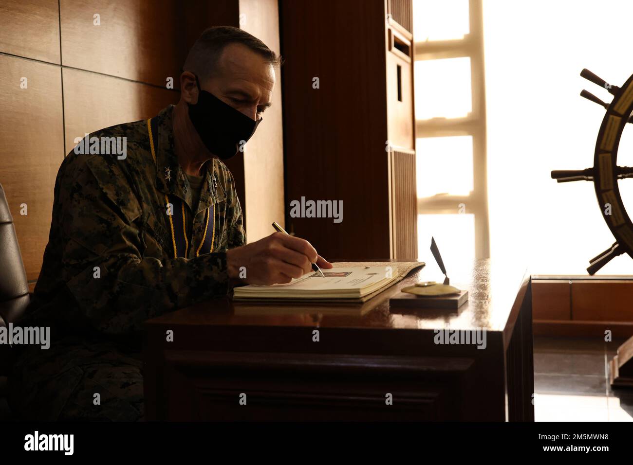 U.S. Marine Corps Maj. Gen. Jay Bargeron, U.S. Exercise Director for ...