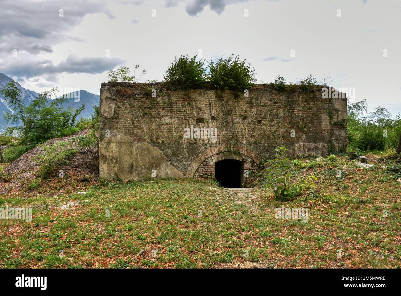 Osoppo, Festung, Bunker, Ruine, Friaul, Denkmal, Forte Osoppo, Gewölbe ...