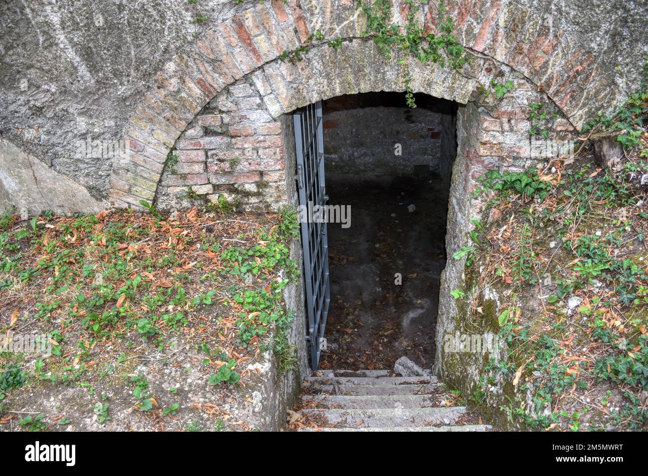 Osoppo, Festung, Bunker, Ruine, Friaul, Denkmal, Forte Osoppo, Gewölbe ...