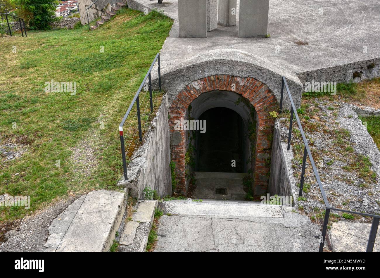 Osoppo, Festung, Bunker, Ruine, Friaul, Denkmal, Forte Osoppo, Gewölbe ...