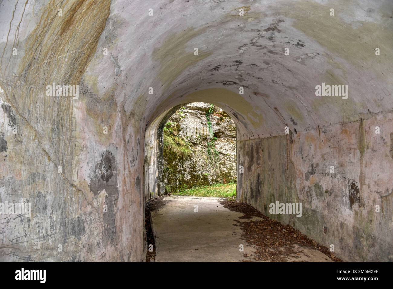 Osoppo, Festung, Bunker, Ruine, Friaul, Denkmal, Forte Osoppo, Gewölbe ...