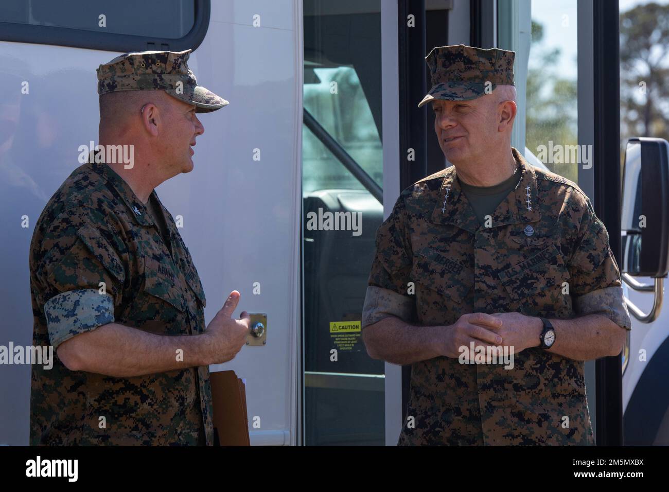 U.S. Marine Corps Gen. David H. Berger, Commandant of the Marine Corps ...