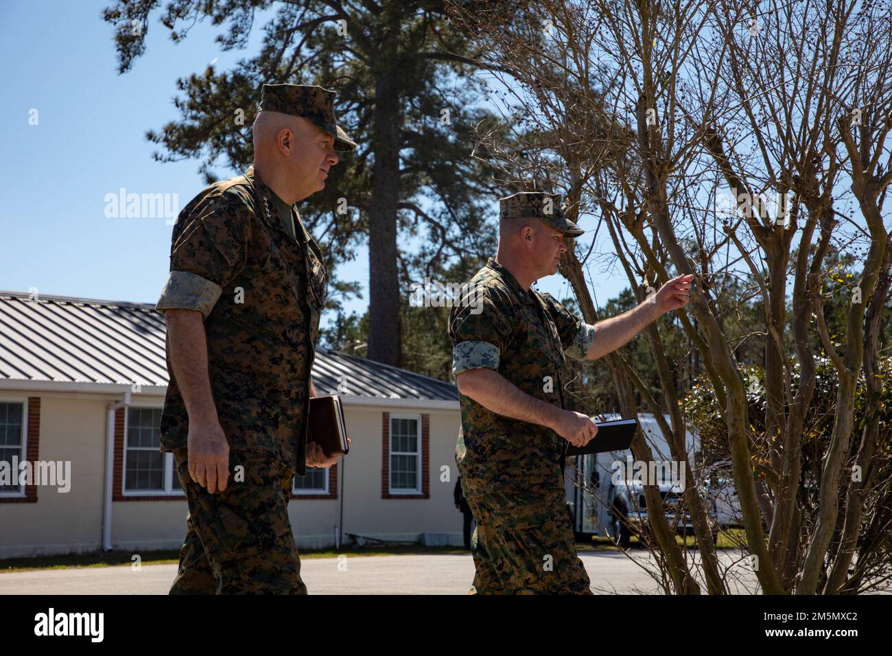 U.S. Marine Corps Gen. David H. Berger, Commandant of the Marine Corps ...