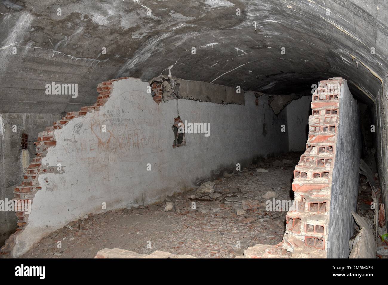 Osoppo, Festung, Bunker, Ruine, Friaul, Denkmal, Forte Osoppo, Gewölbe ...