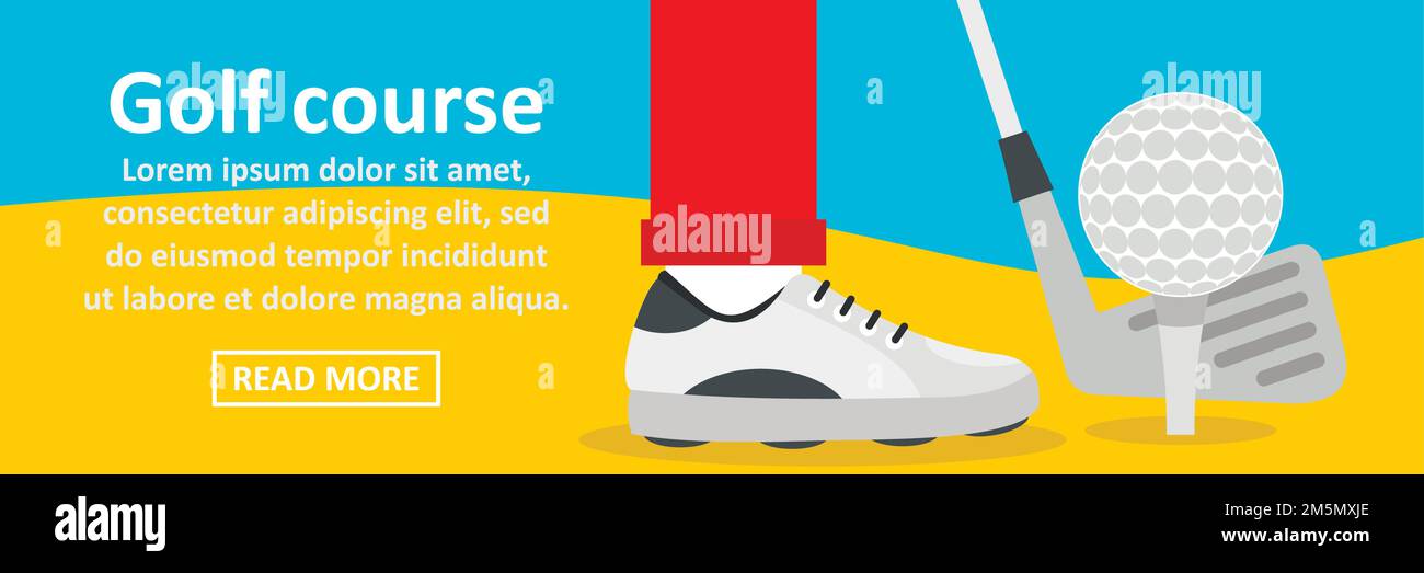 Country Club Course Layout Banner