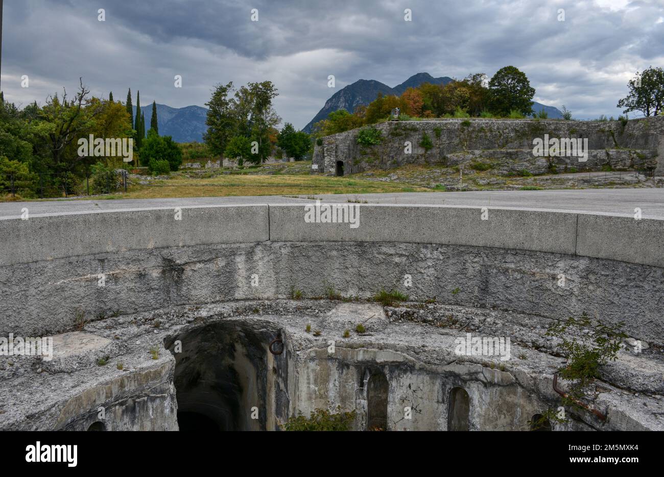 Osoppo, Festung, Ruine, Friaul, Denkmal, Forte Osoppo, Colle Napoleone ...