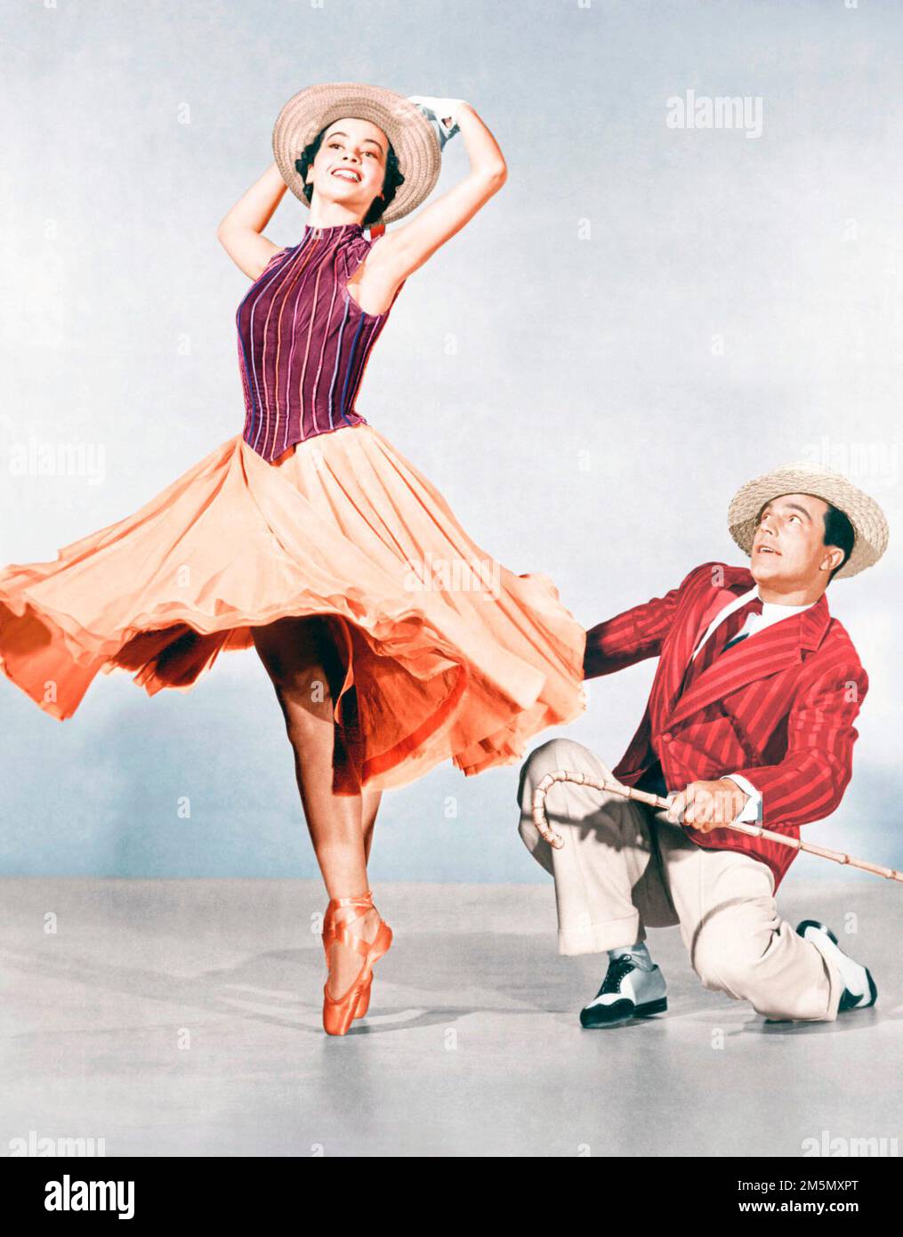 Leslie Caron Dancing