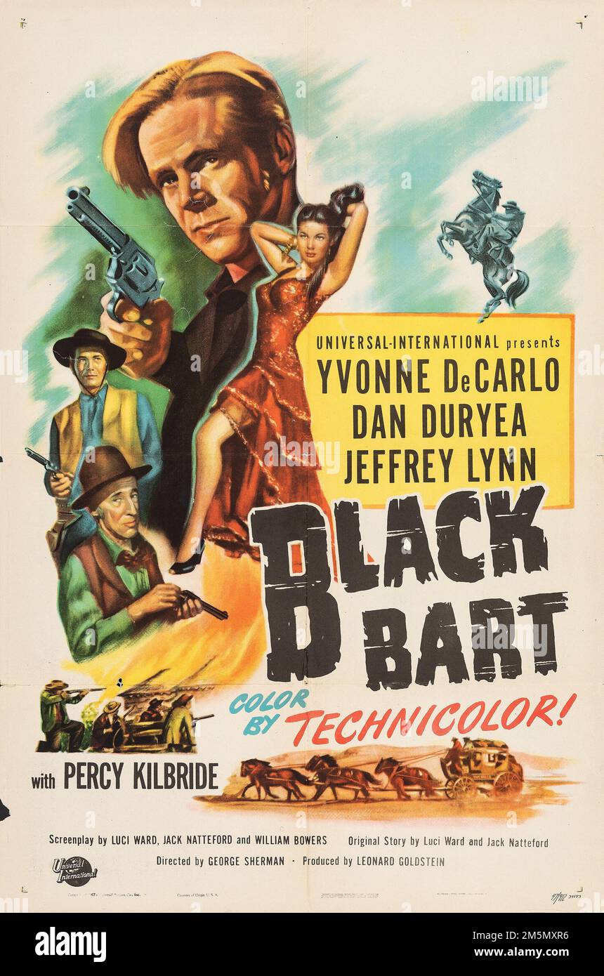 BLACK BART (1948), directed by GEORGE SHERMAN. Credit: UNIVERSAL ...