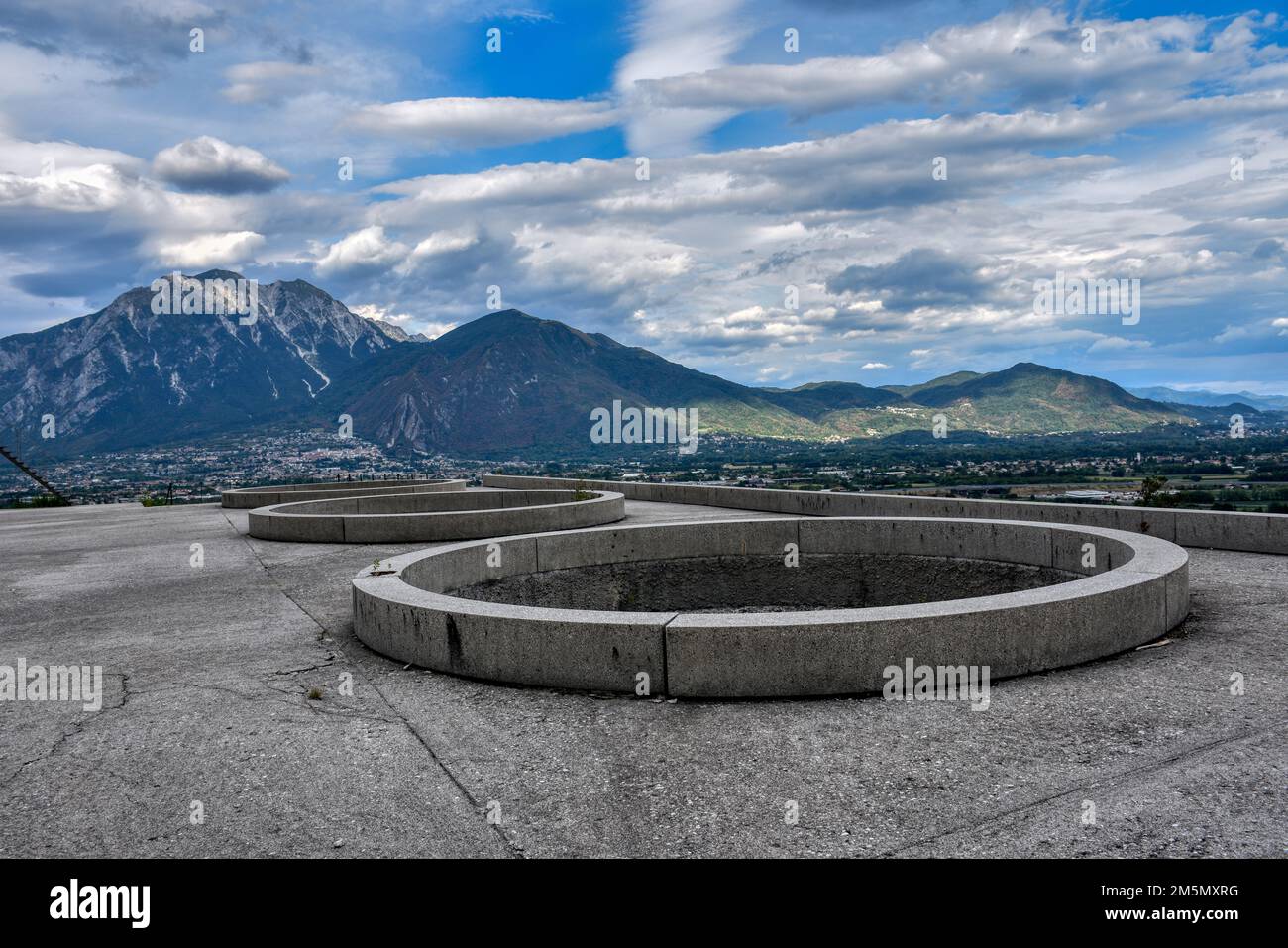 Osoppo, Festung, Ruine, Friaul, Denkmal, Forte Osoppo, Colle Napoleone ...