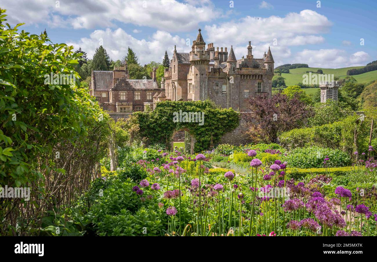 19th May 2022. Abbotsford, the Home of Sir Walter Scott, near Melrose ...