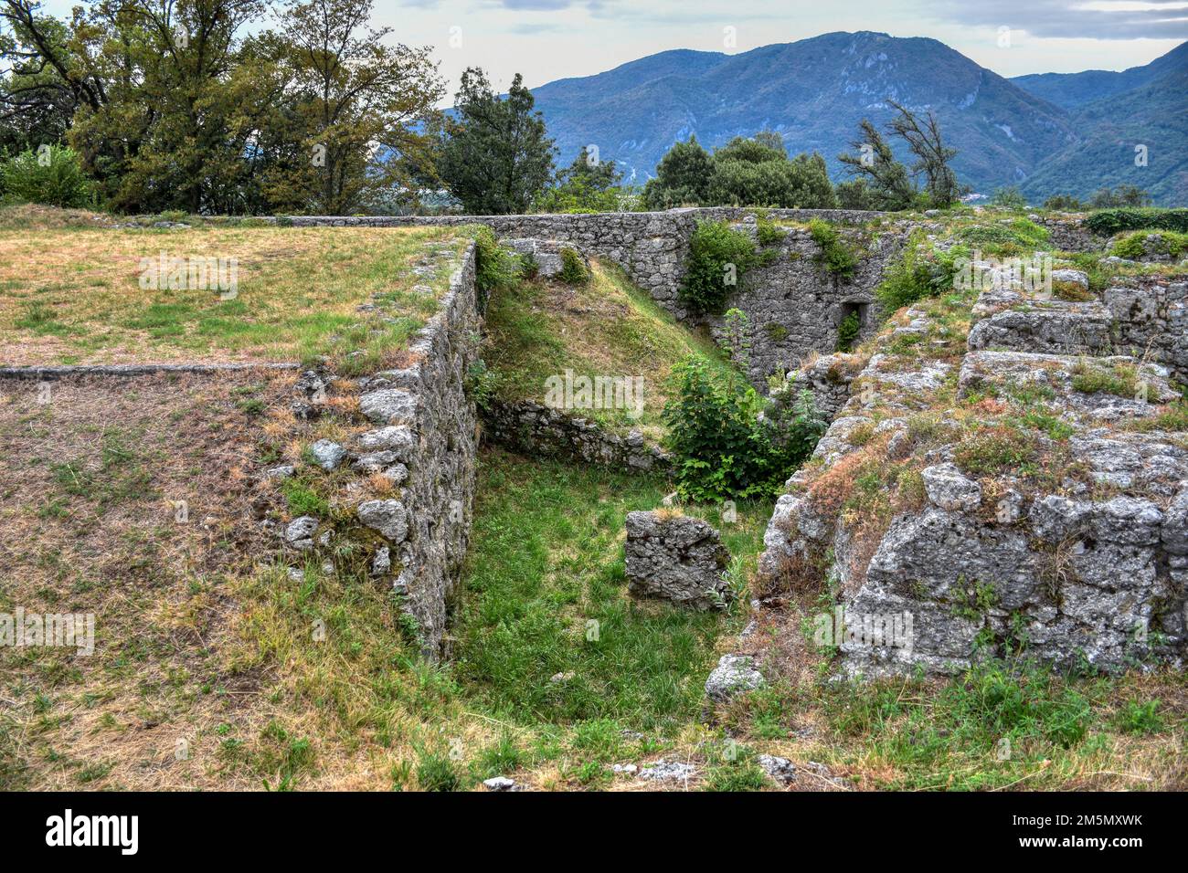 Osoppo, Festung, Ruine, Friaul, Denkmal, Forte Osoppo, Colle Napoleone ...