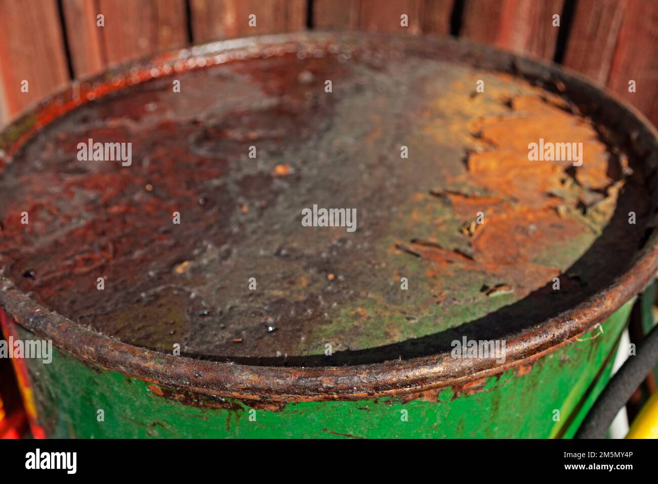 Rusty oil drum hi-res stock photography and images - Alamy