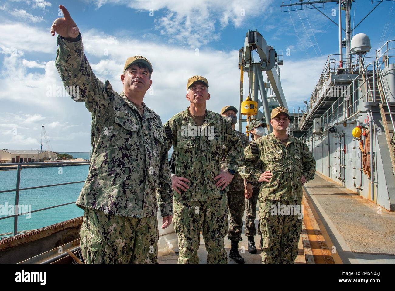 Usns sgt william button t ak 3012 hi-res stock photography and images ...