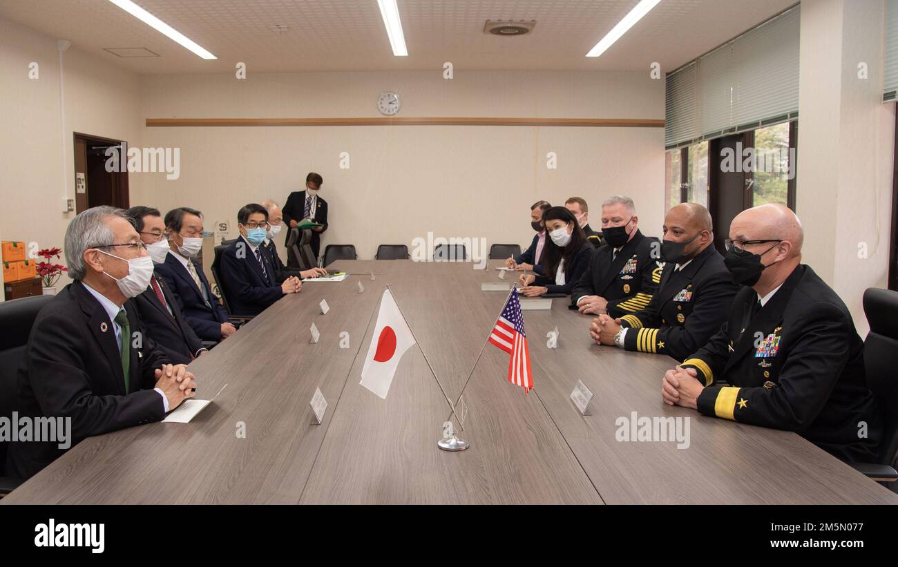 Rear Adm. Carl Lahti, Commander, Navy Region Japan/ Commander, U.S ...