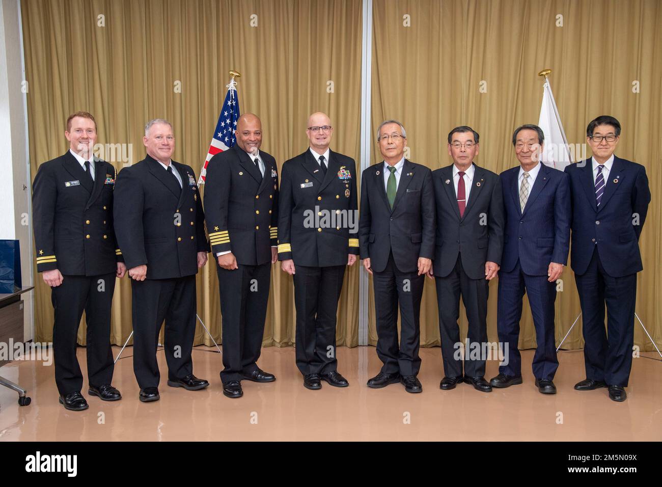 Rear Adm. Carl Lahti, Commander, Navy Region Japan/ Commander, U.S ...