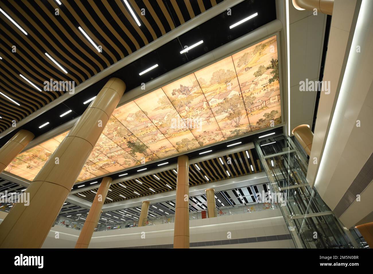 The Foshan Metro Line 3 opened operation in Foshan City, south China's ...