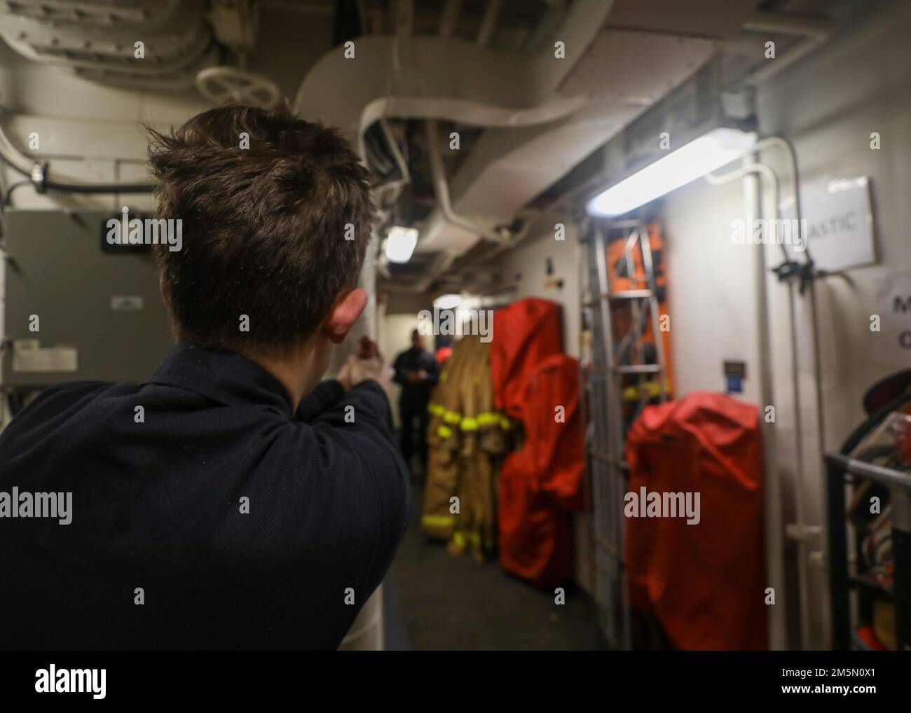 NORWEGIAN SEA (March 29, 2022) Information Systems Technician Seaman ...