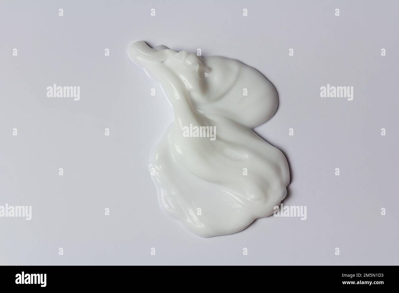 Cosmetics cream splash, wave isolated on white background Stock Photo ...