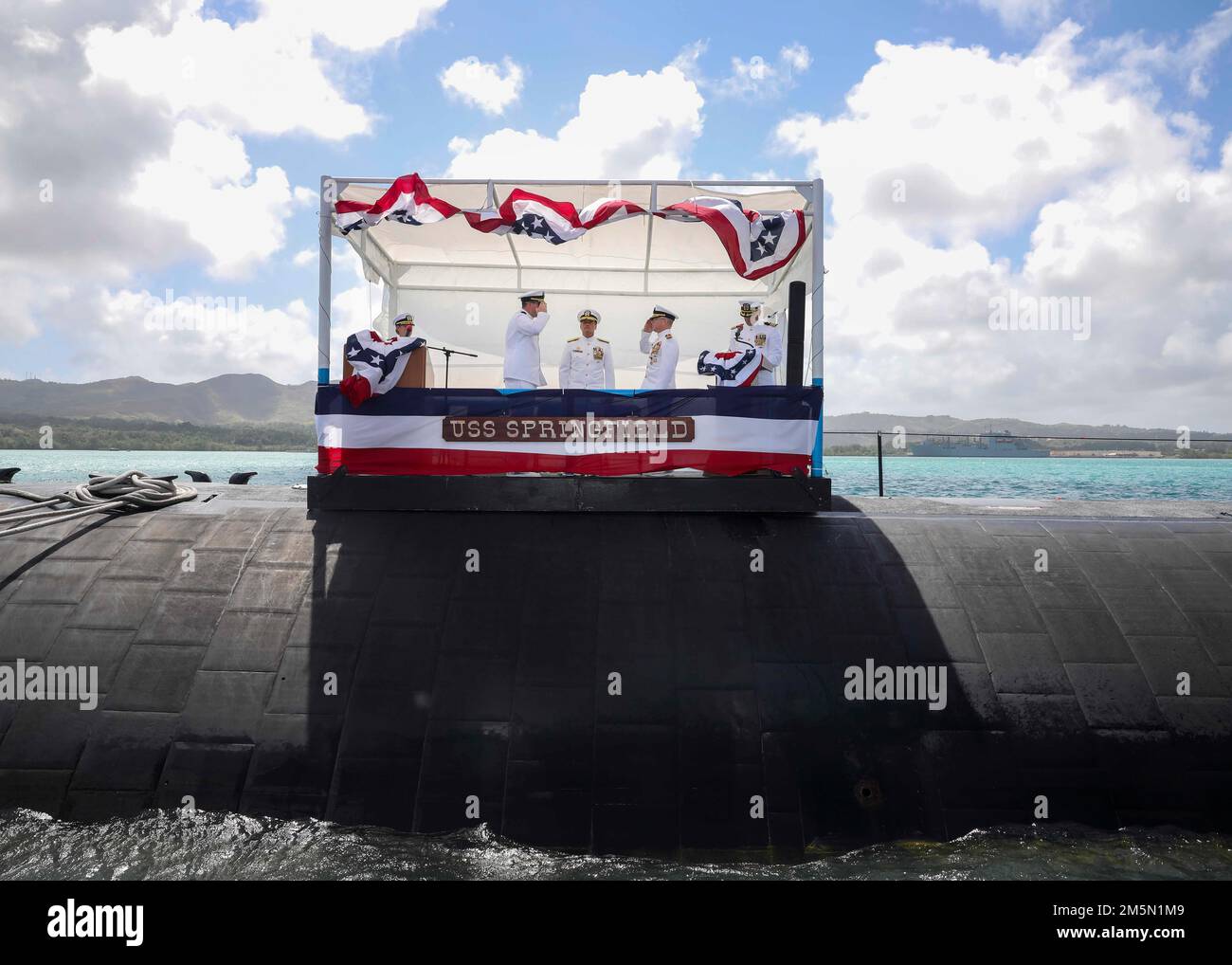 220328-N-XP344-1029 APRA HARBOR (March 28, 2022) -- Rear Adm. Jeff ...