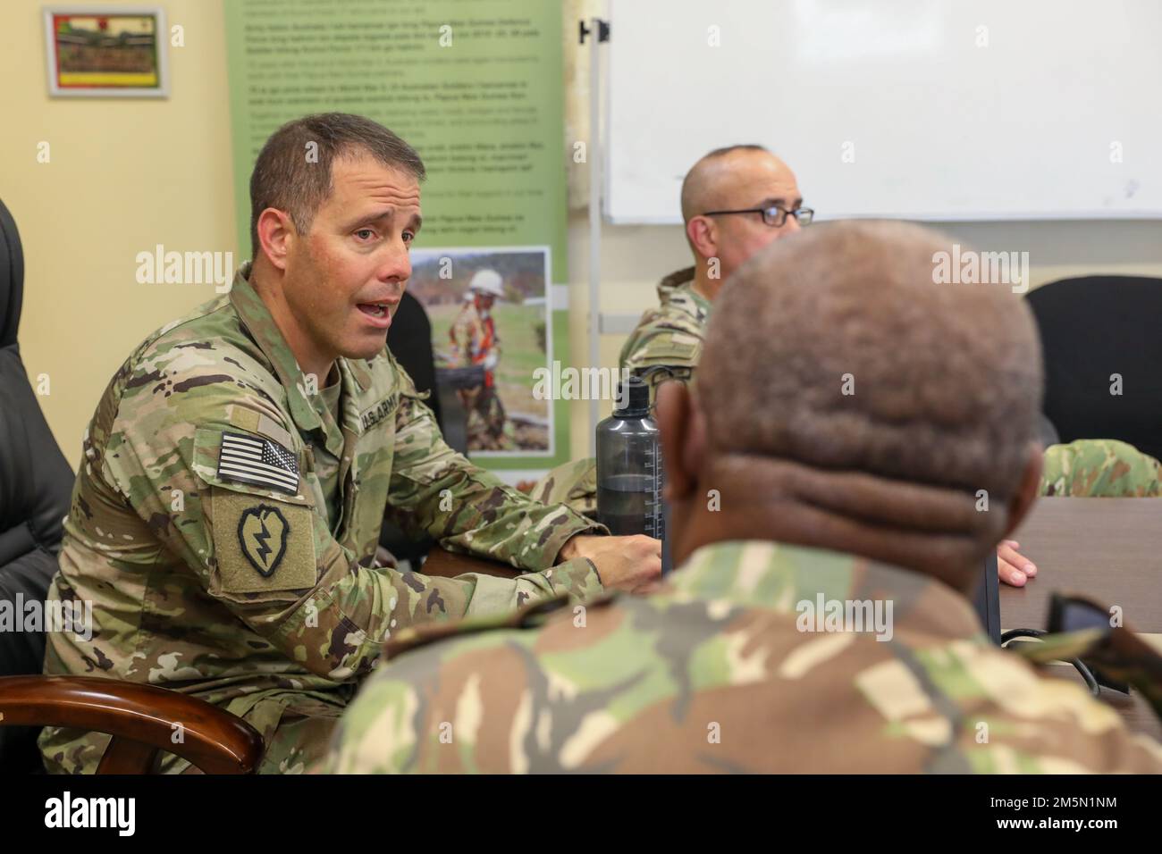 Papua New Guinea Defense Force, Lt. Col. Heta Nombe hosted the 130th ...
