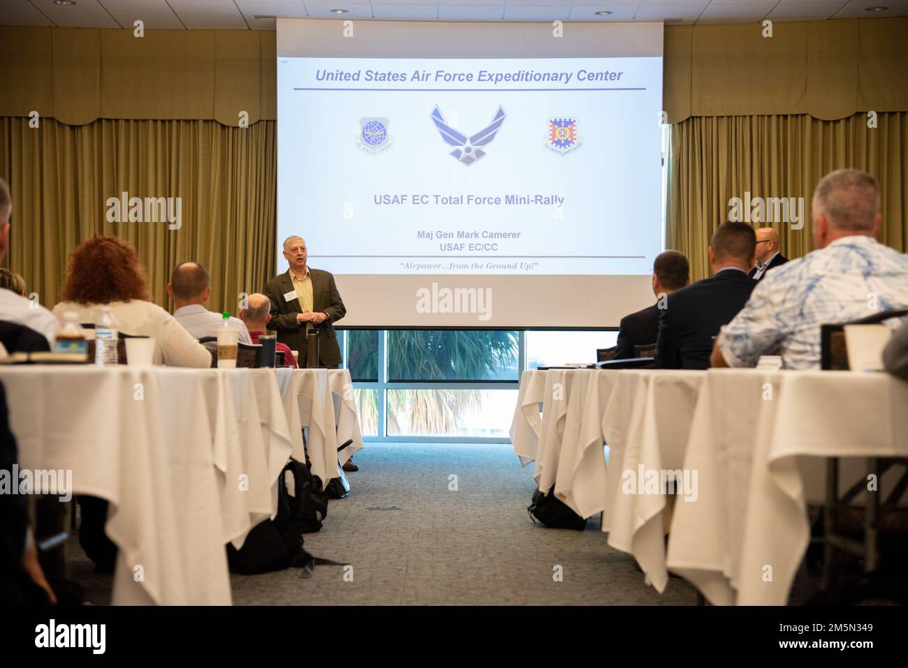 U.S. Air Force Maj. Gen. Mark Camerer, U.S. Air Force Expeditionary ...