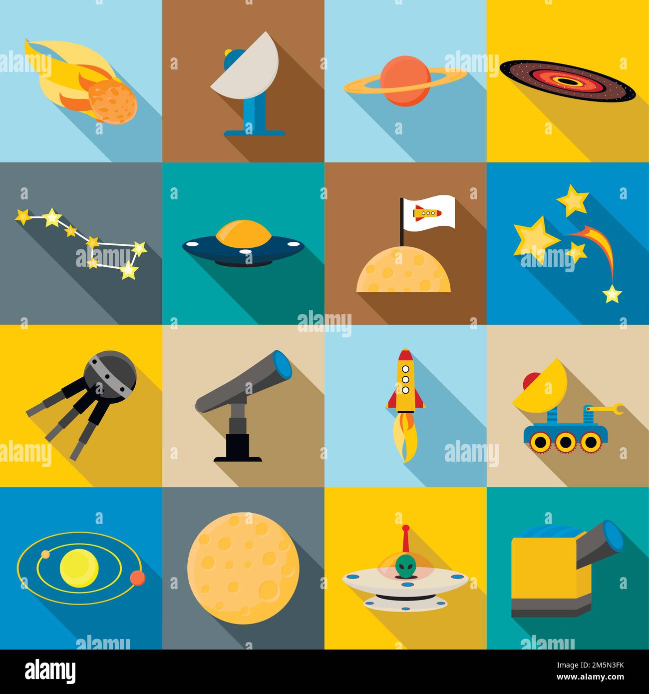 Space set alien meteor hi-res stock photography and images - Alamy