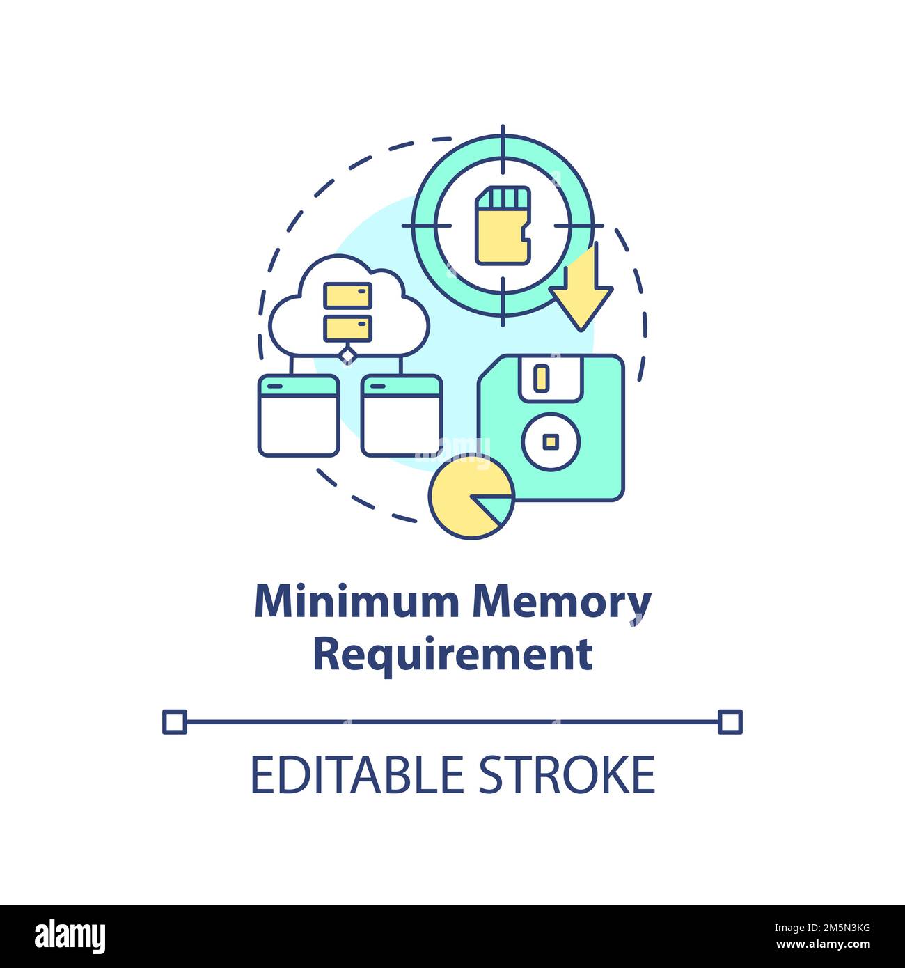 Minimum memory requirement concept icon Stock Vector Image & Art - Alamy Minimum memory requirement concept icon Stock Vector Image & Art - Alamy