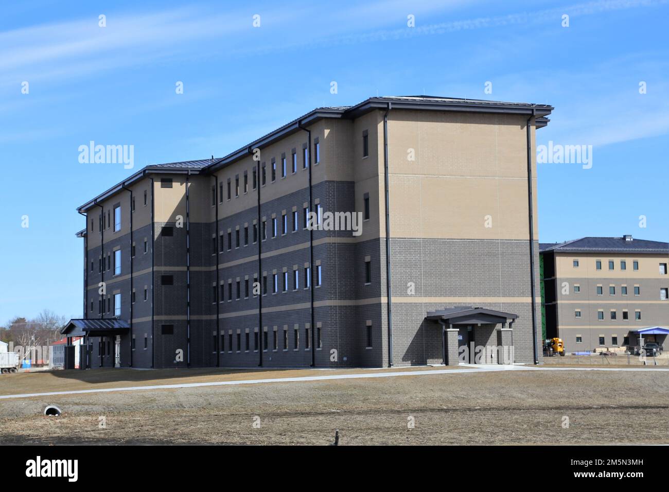 Construction of a new multi-million dollar transient troop training ...