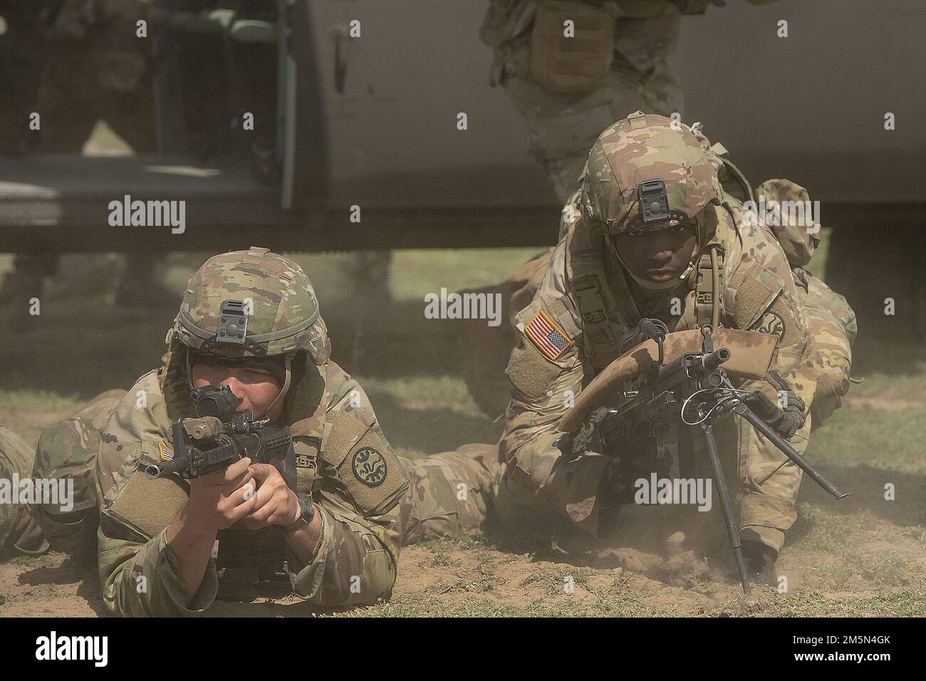 Idaho Army National Guard Soldiers from Charlie Company, 2-116th ...