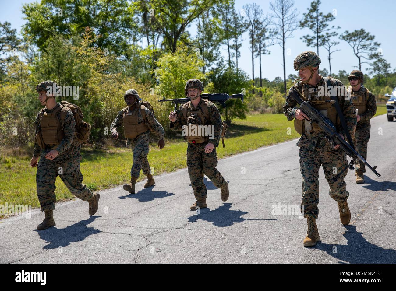 U.S. Marines with Combat Logistics Regiment 37, 3rd Marine Logistics ...
