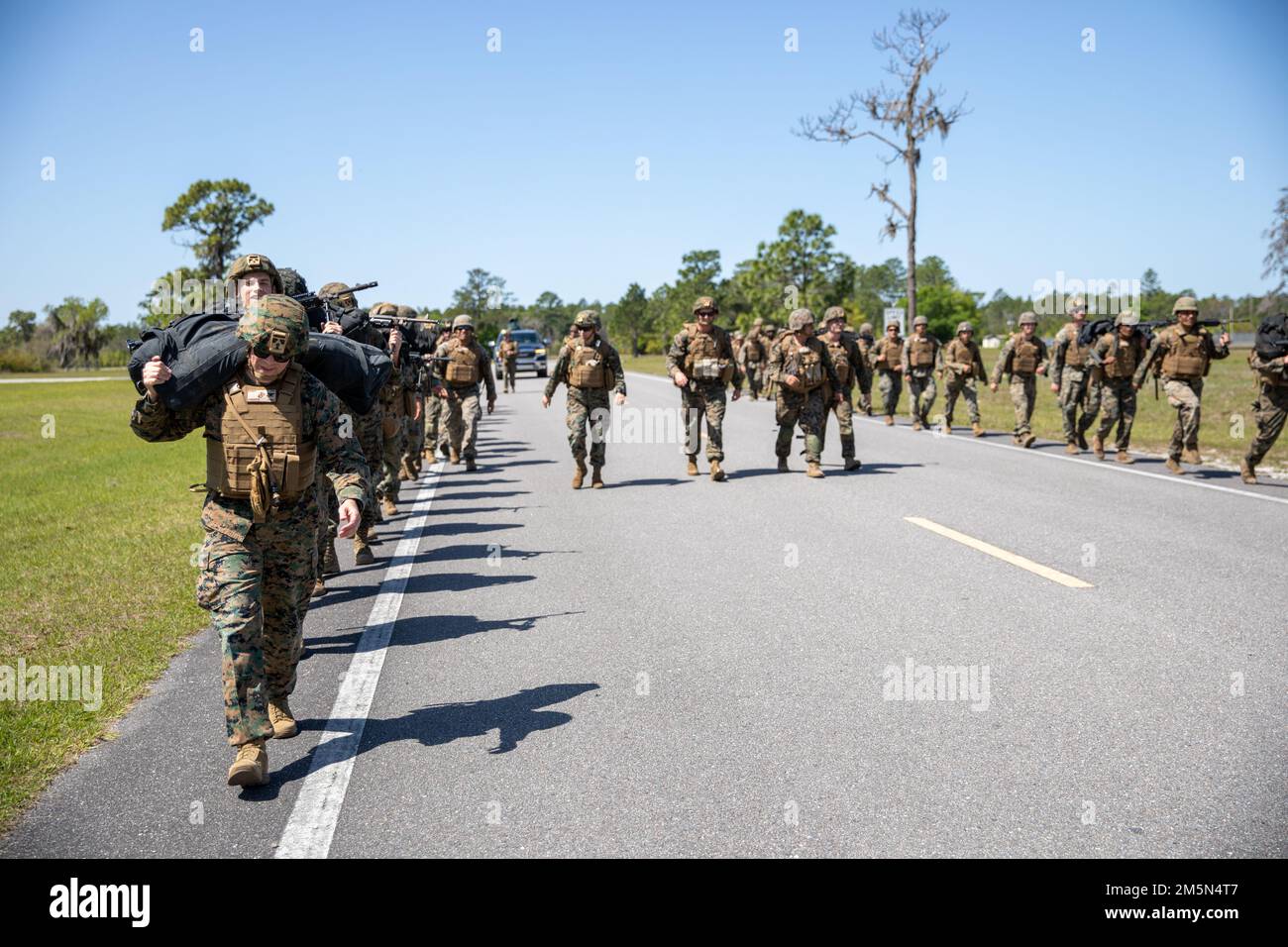 U.S. Marines with Combat Logistics Regiment 37, 3rd Marine Logistics ...