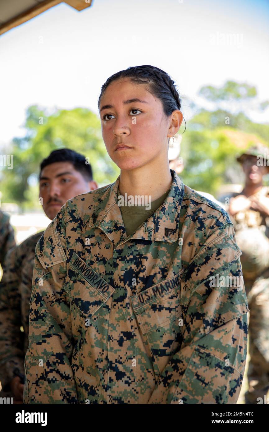 U.S. Marine Corps Cpl. Rosa BravoBravo, a food service specialist with ...