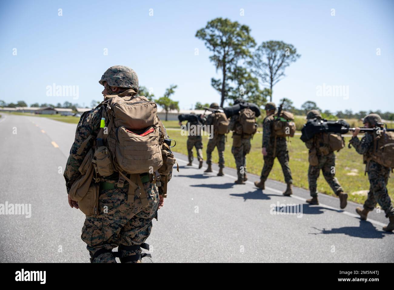 U.S. Marine Corps Lance Cpl. Bryan Mata, an assistant machine gunner ...
