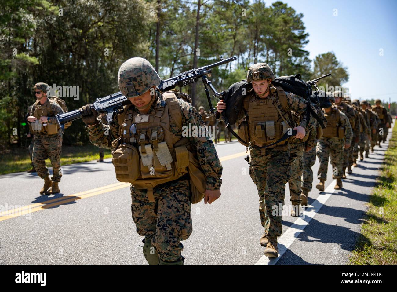 U.S. Marines with Combat Logistics Regiment 37, 3rd Marine Logistics ...