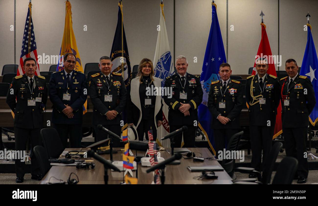 Ecuadorian leaders visit Kentucky National Guard as a part of the State ...