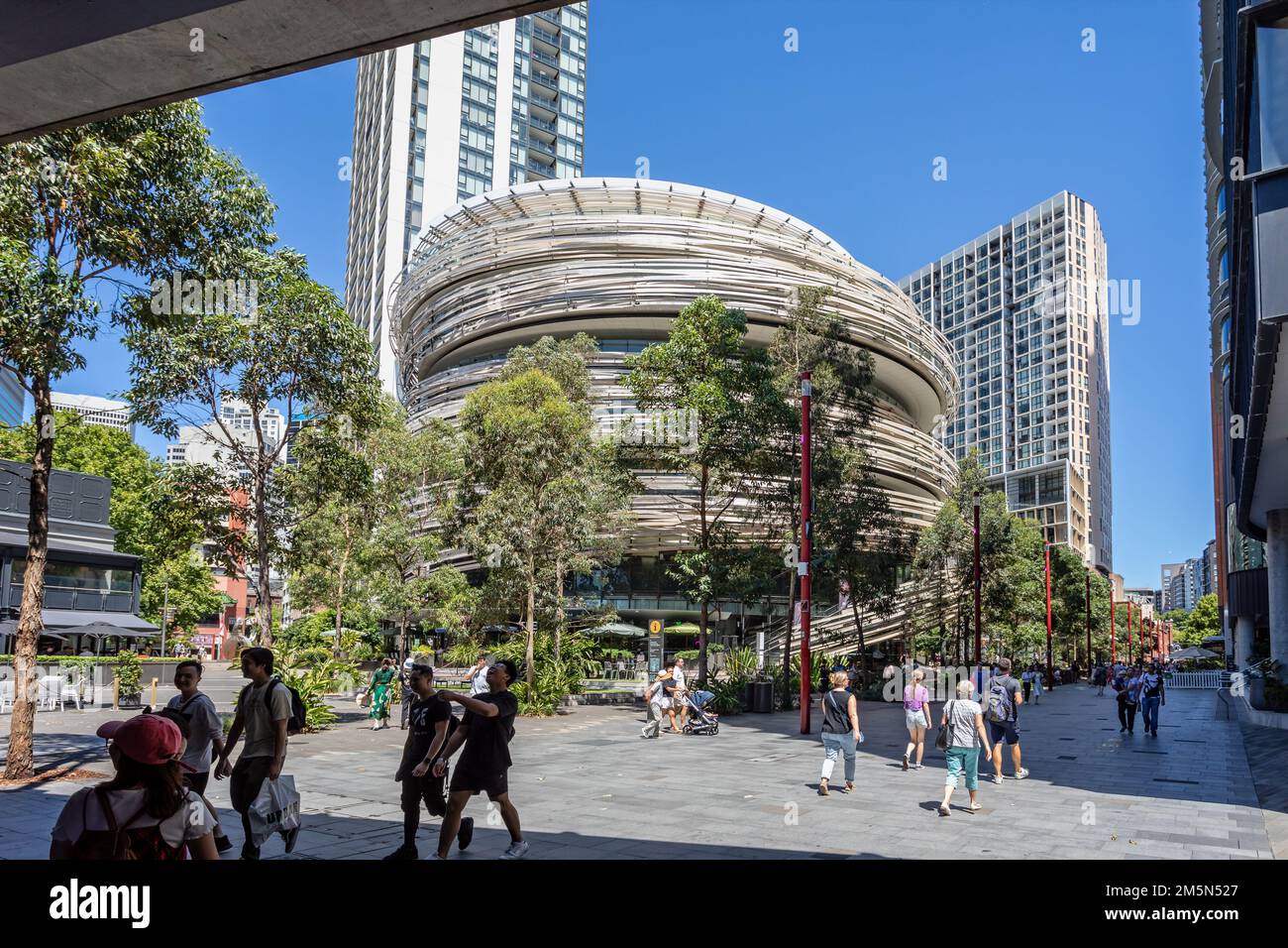 The Exchange building designed by Kengo Kuna in Darling Square, Sydney ...