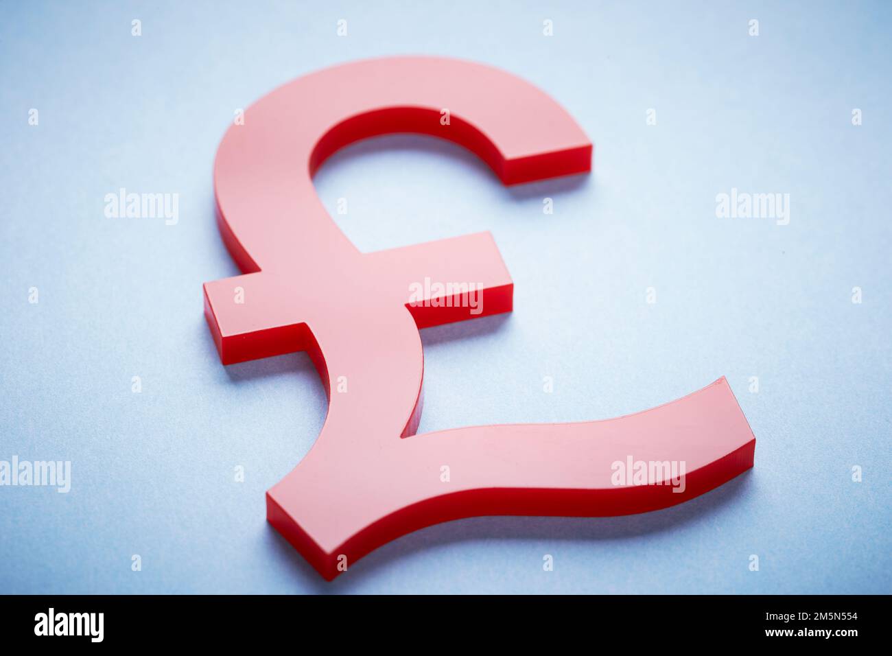 red pound sign, business idea Stock Photo - Alamy