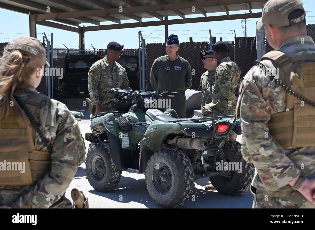 U.S. Air Force Maj. Gen. Craig Wills, 19th Air Force commander, talks ...
