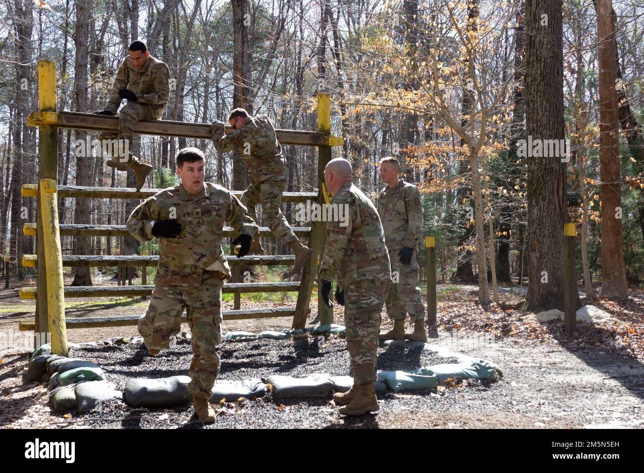 U.S. Army Soldiers attending the Advanced Leaders Course at the U.S ...