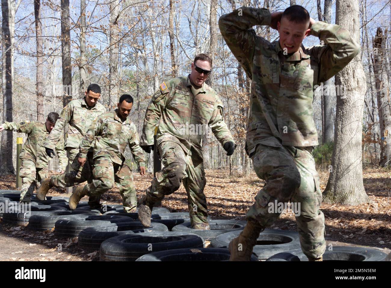 U.S. Army Soldiers attending the Advanced Leaders Course at the U.S ...
