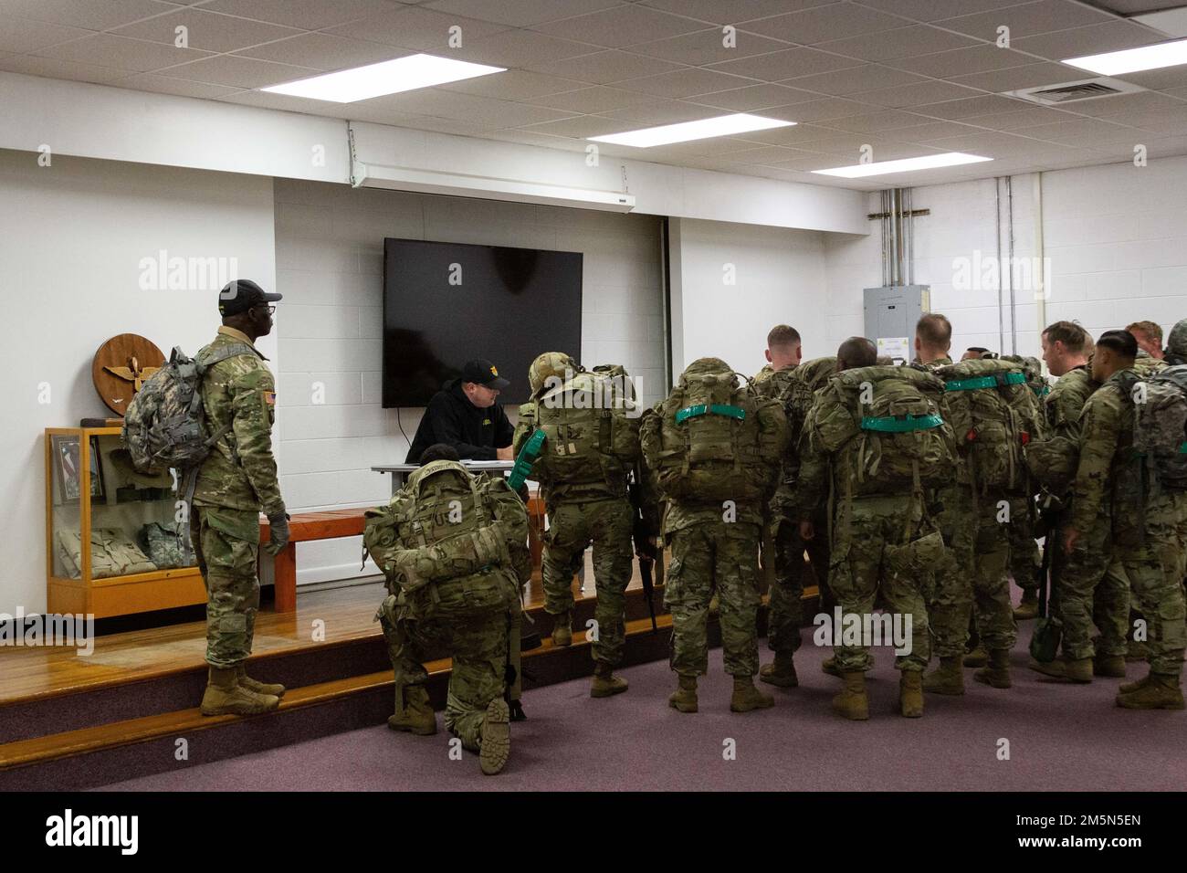 U.S. Army Soldiers attending the Advanced Leaders Course at the U.S ...