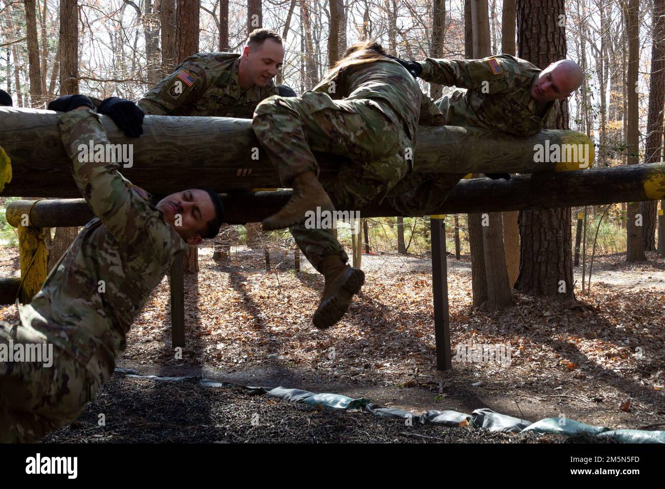 U.S. Army Soldiers attending the Advanced Leaders Course at the U.S ...