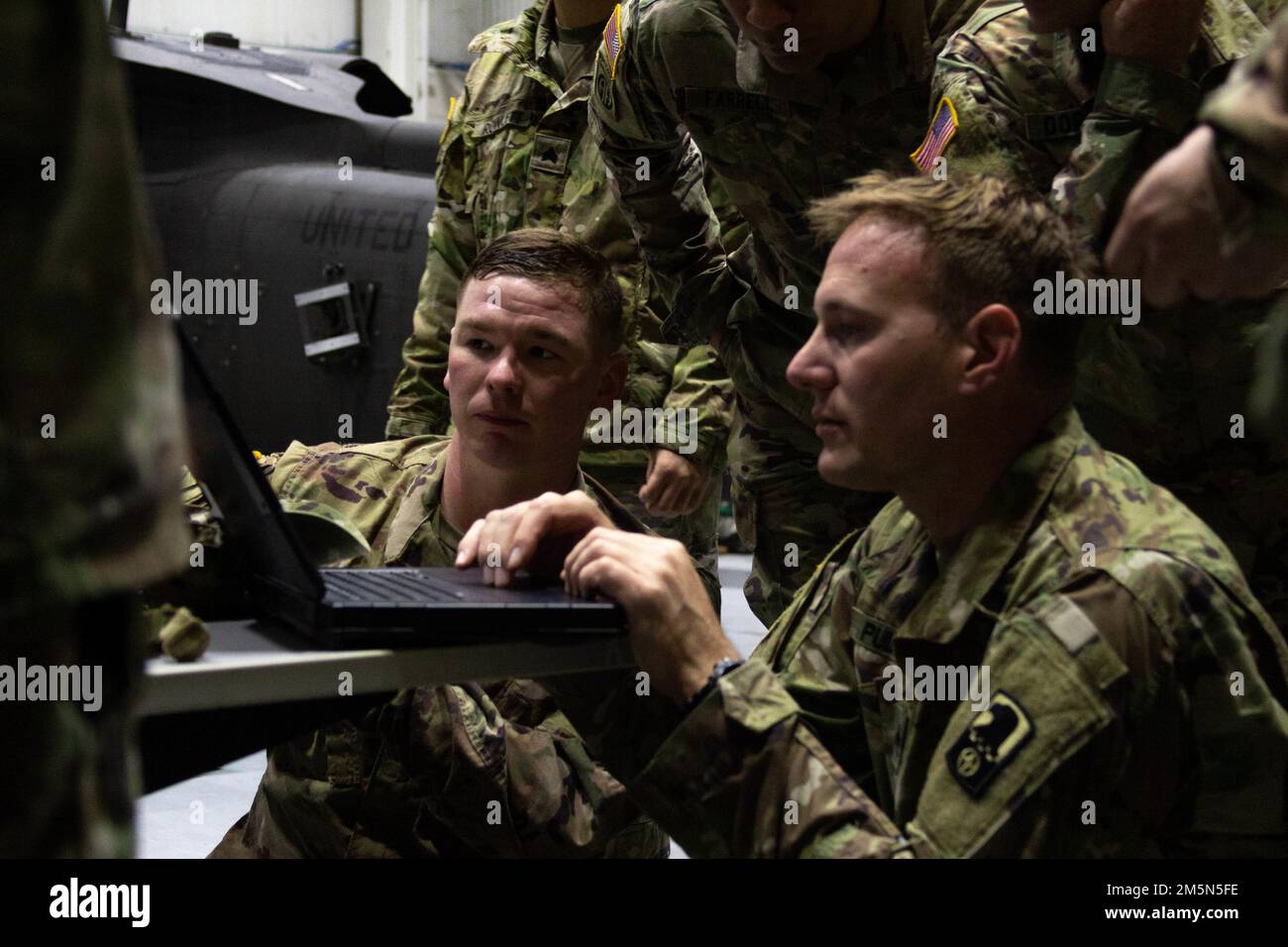 U.S. Army Soldiers attending the Advanced Leaders Course at the U.S ...