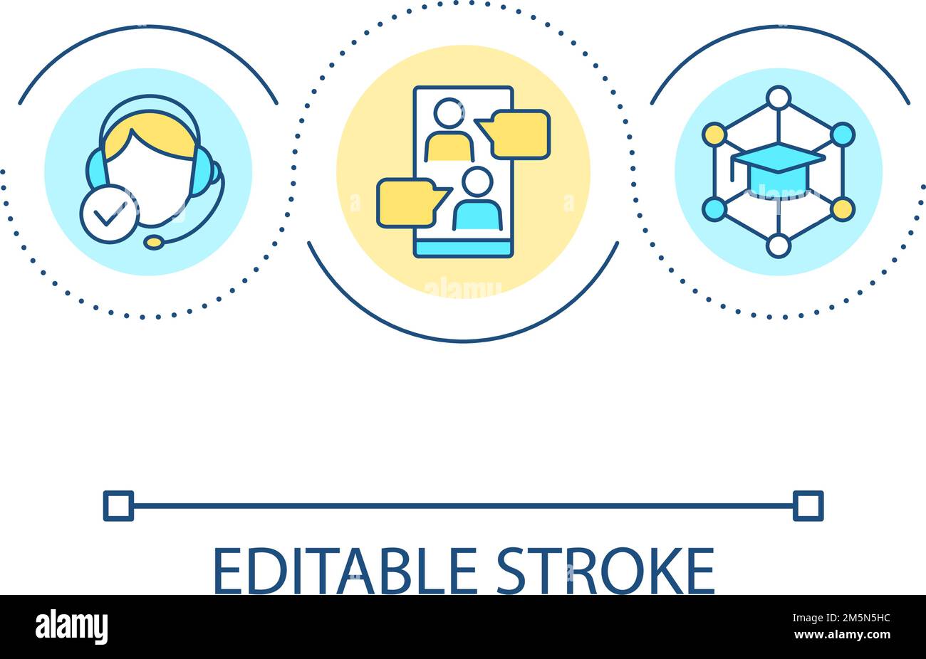Improvement loop Stock Vector Images - Alamy
