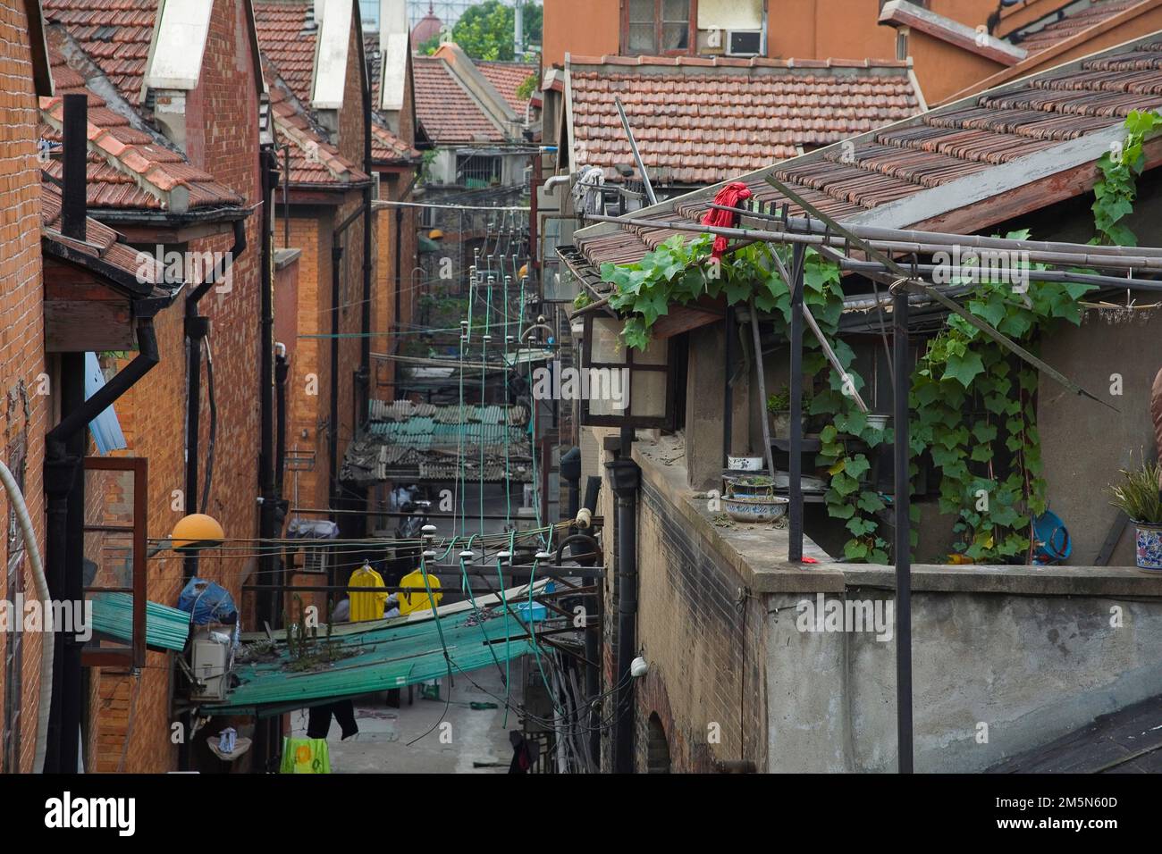 China slum poverty city skyscraper hi-res stock photography and images ...