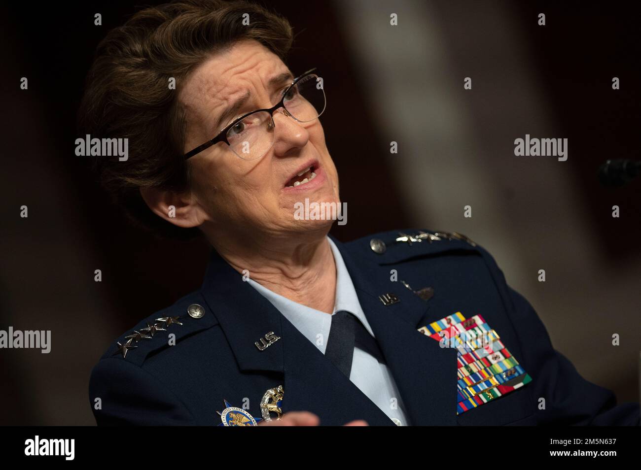 The commander of U.S. Transportation Command, Air Force Gen. Jacqueline ...