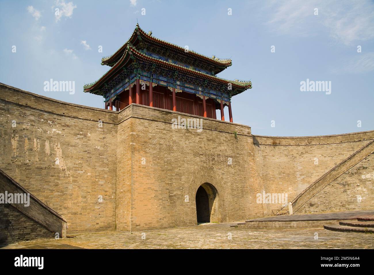 Ancient Site Used to Be Playground of Martial Art Stock Photo - Alamy